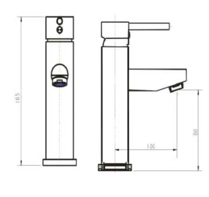 RABANA PIN LEVER BASIN MIXER 35MM – Boss Holdings